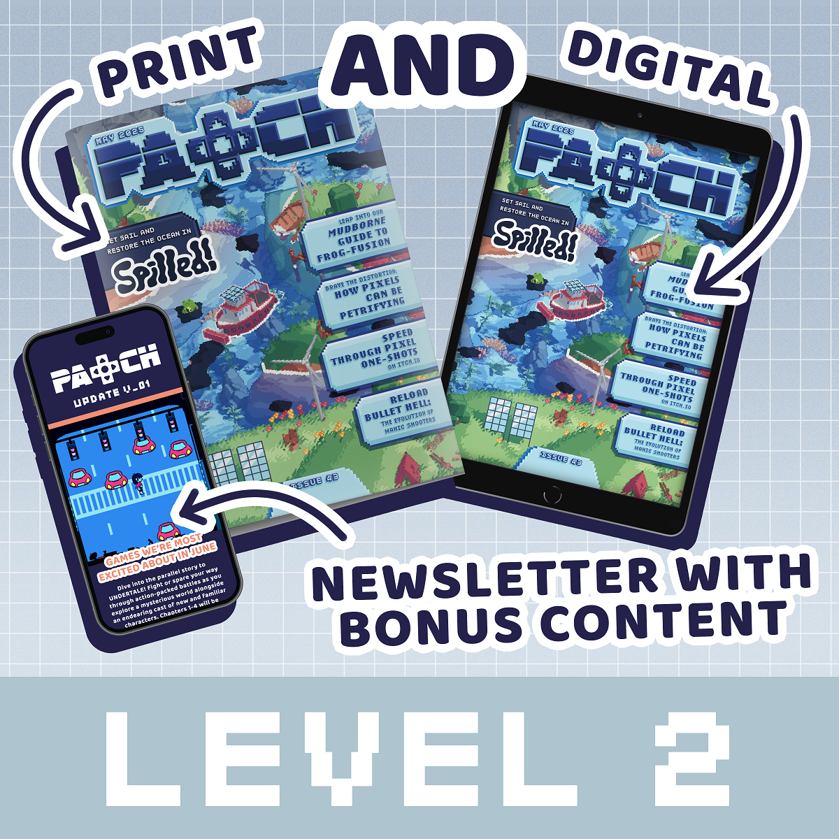 Patch Magazine | Patch Subscription | The Indie Gaming Magazine