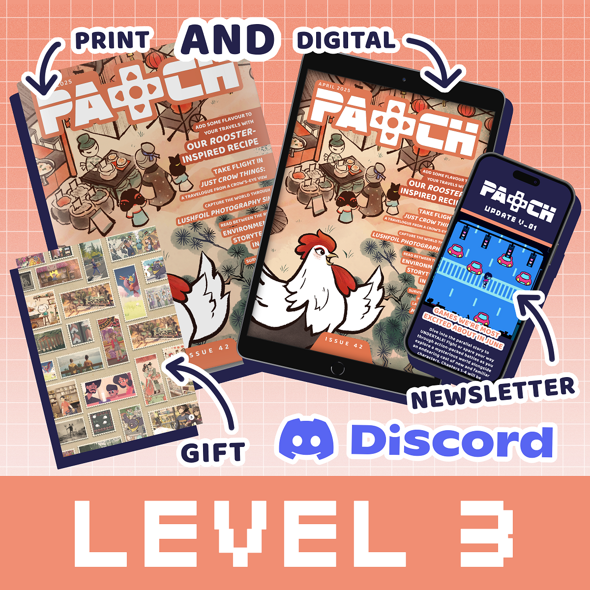 Patch Magazine | Patch Subscription | The Indie Gaming Magazine